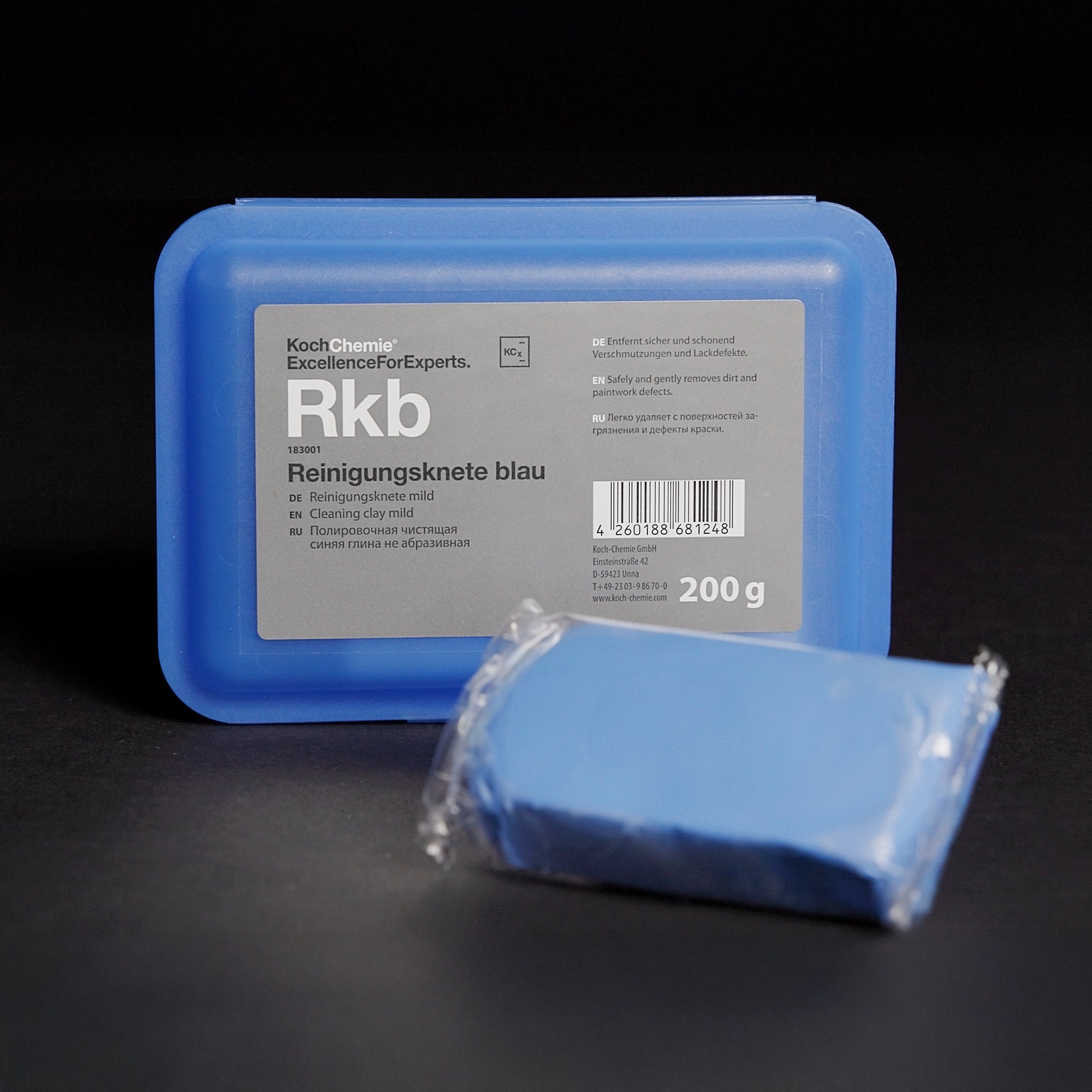 Clay Bar Blue- (Mild) 200G – Koch-Chemie USA